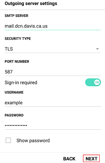 Android Email Setup (Adroid v. 7) – Om Networks