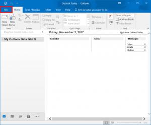 Outlook setup – Om Networks